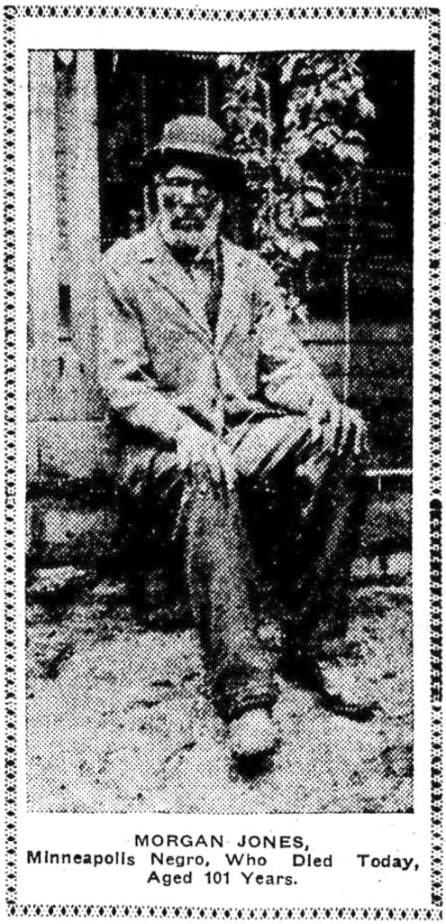 THE CEMETERY”'S Eldest Morgan Jones – 60 YEARS A SLAVE, 41 YEARS ...