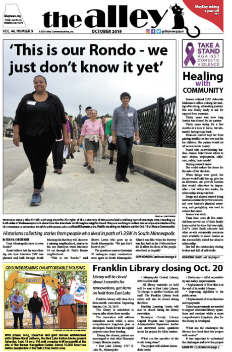 October 2019 edition of The Alley | the alley Newspaper