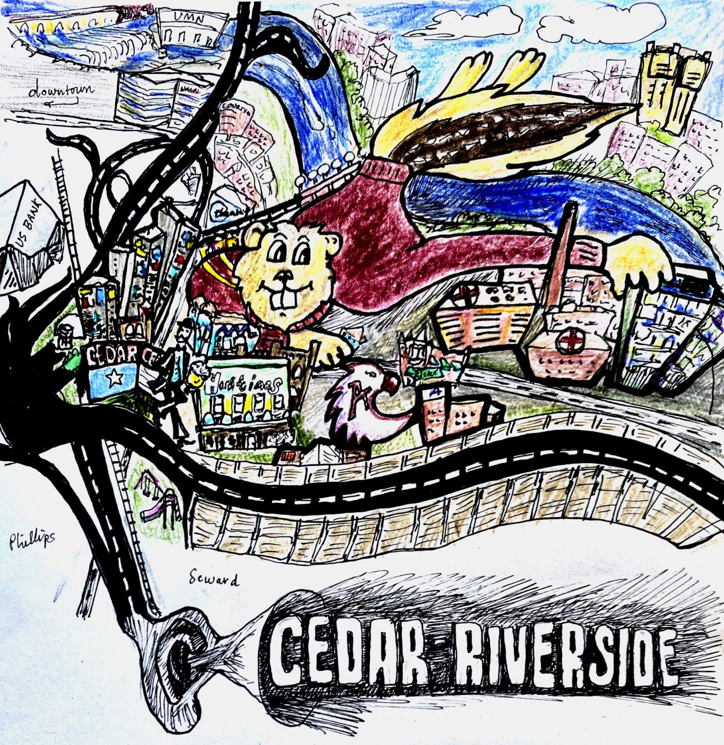 Cedar-Riverside: A Sketch of Displacement and Resistance | the alley ...