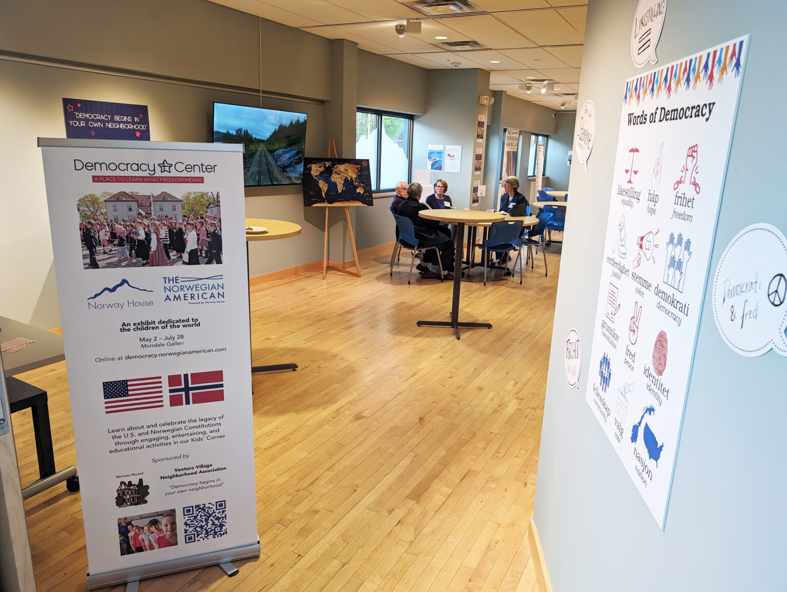 Democracy Center Exhibit Now Open at Norway House | the alley Newspaper