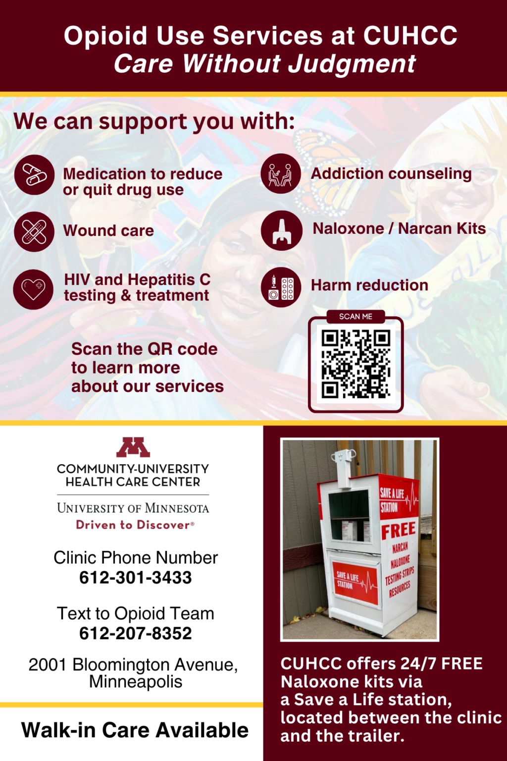 Support Is Just a Visit Away: Walk In or Schedule a Visit at CUHCC ...