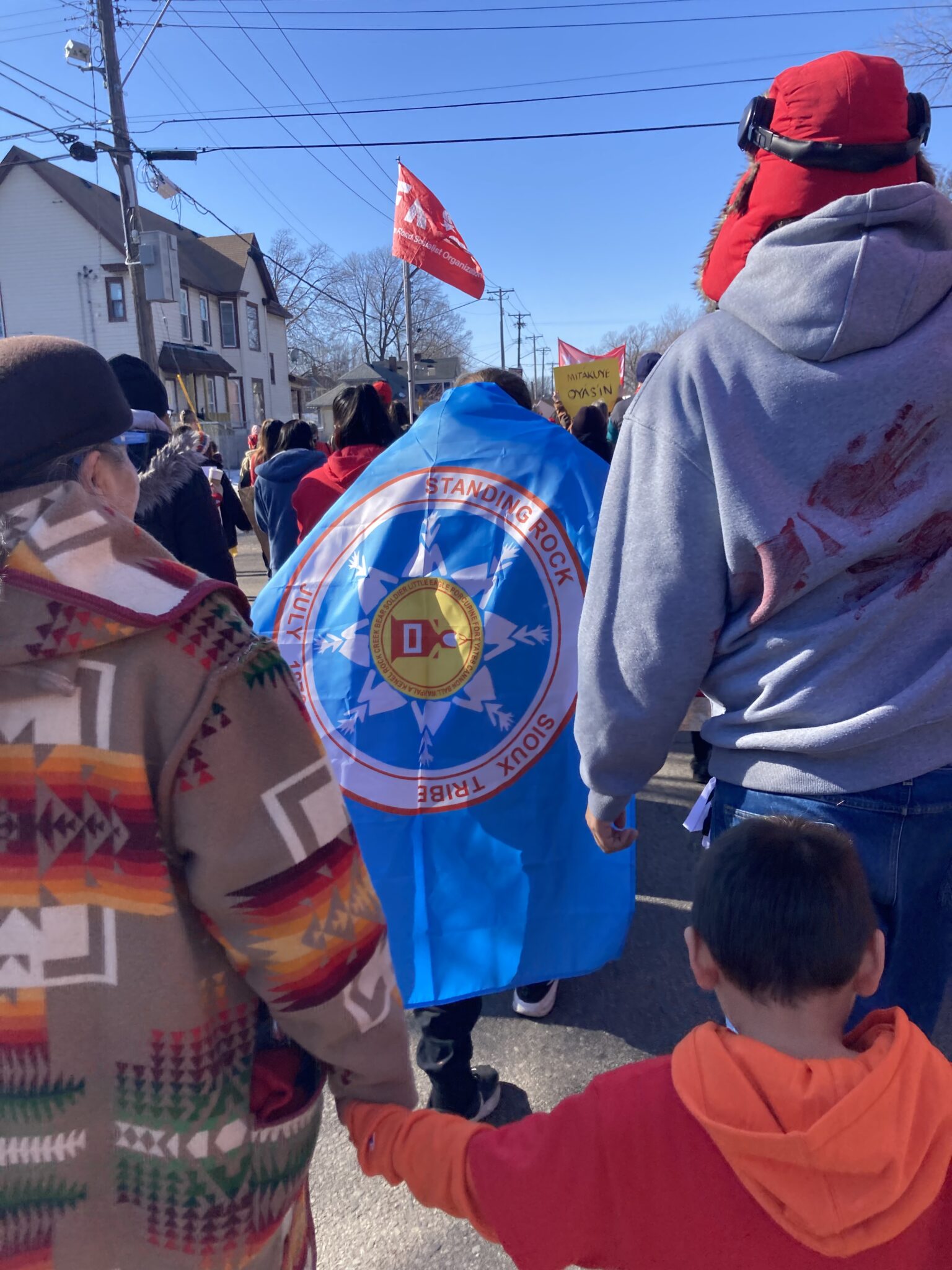 The Missing and Murdered Indigenous Relatives (MMIR) March | the alley ...